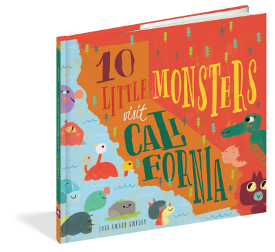 Workman Publishing 10 Little Monsters - California Book – Destination ...