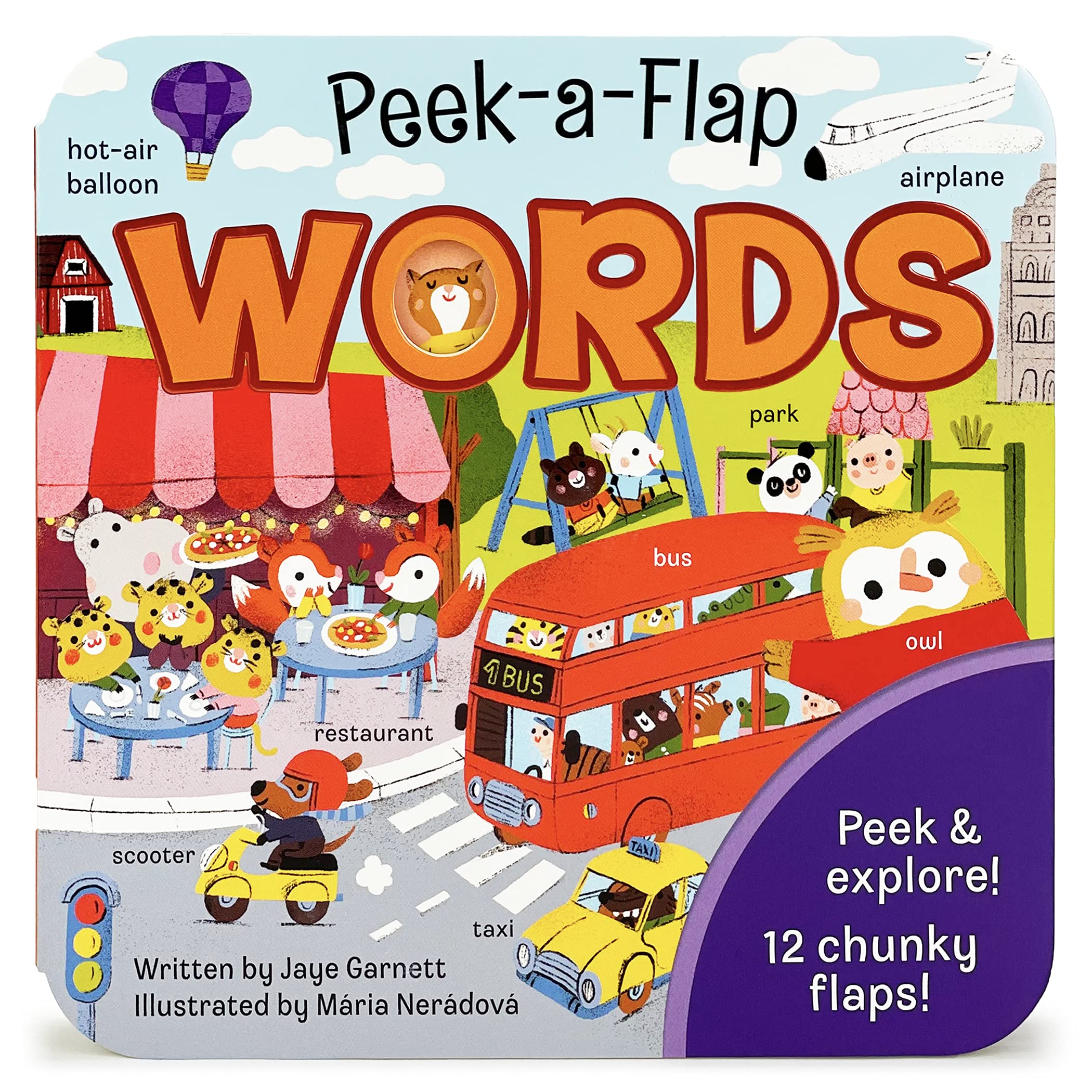 Cottage Door Press Peek-a-flap Book - Words – Destination Baby & Kids