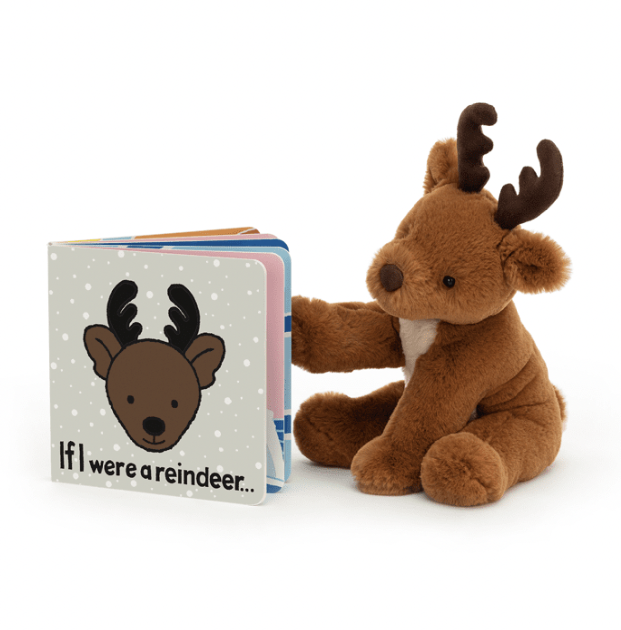 Jellycat If I were a Reindeer Book – Destination Baby & Kids