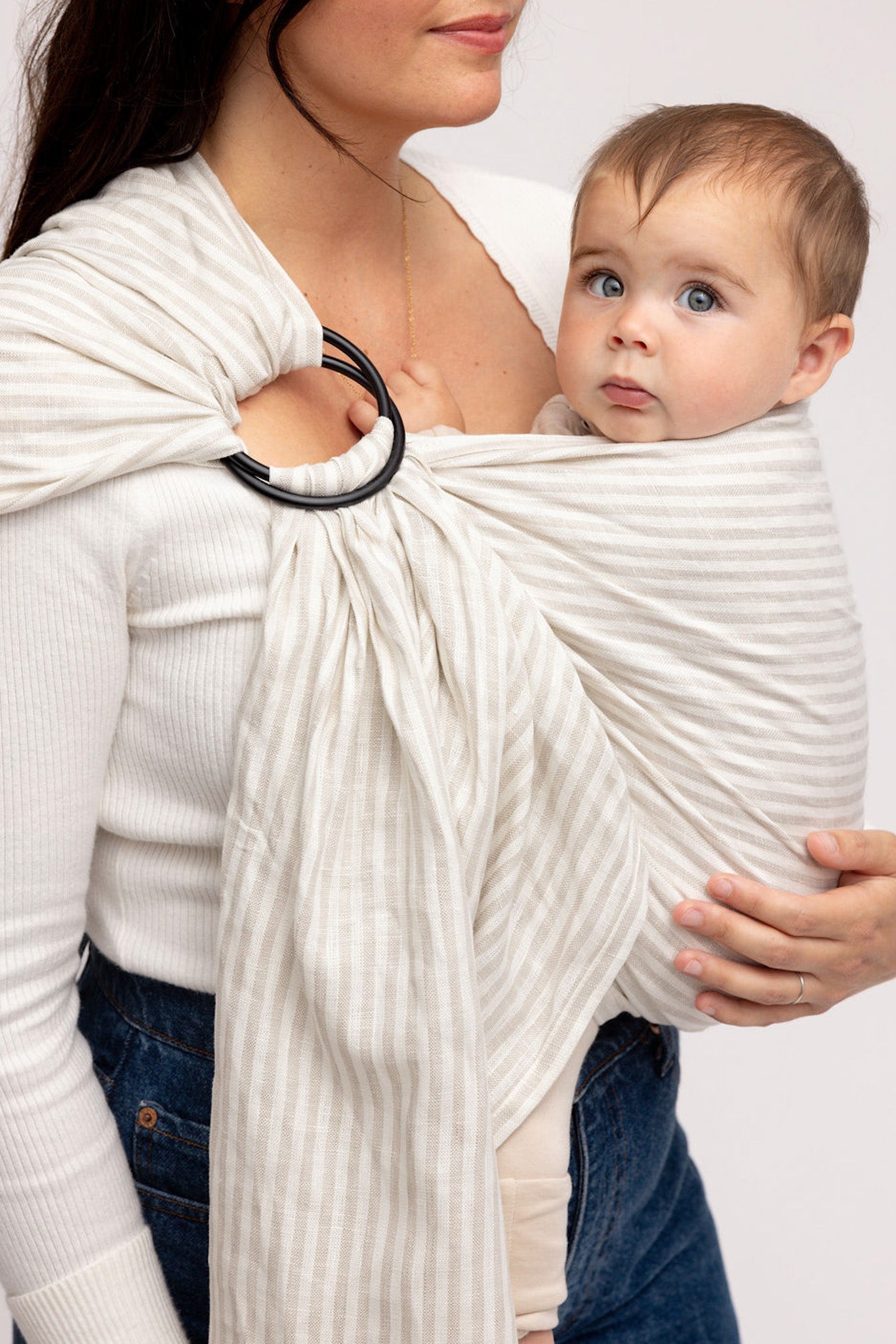 WildBird Swan - Linen Sling - Standard 74" / Black – Destination Baby ...