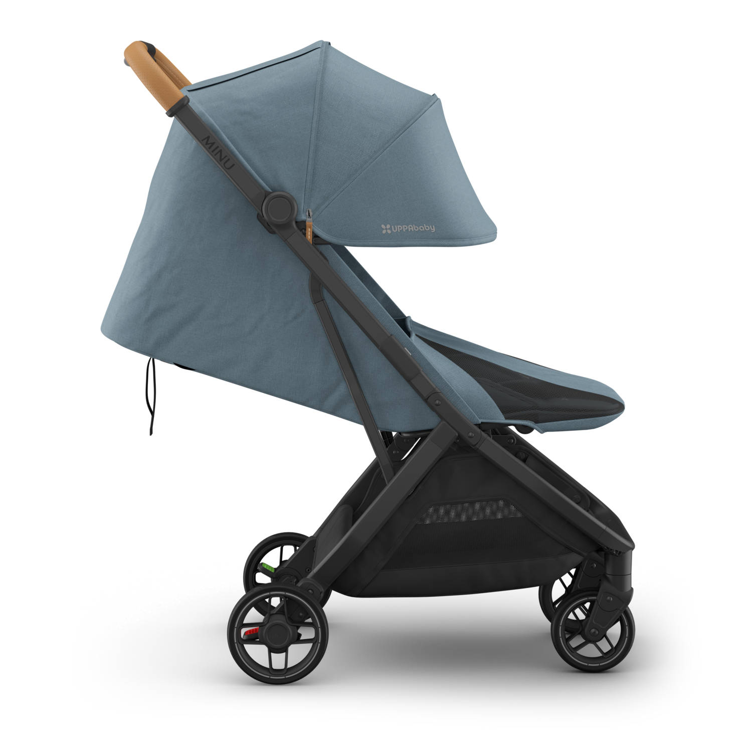 UPPAbaby Minu V3 Compact Travel Stroller - Dillan - Stone Blue ...
