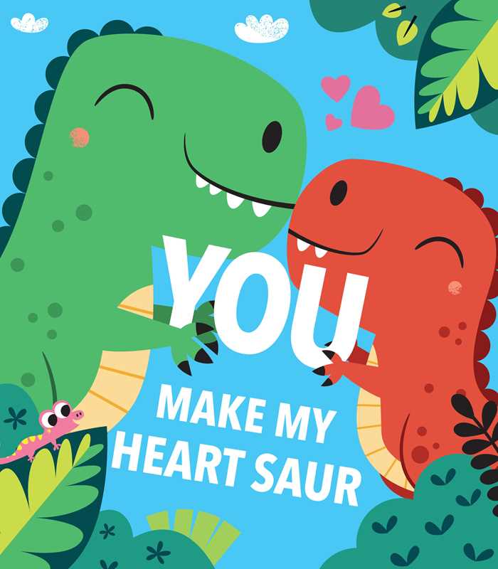 Simon & Schuster You Make My Heart Saur by Maggie Fischer - Board Books ...