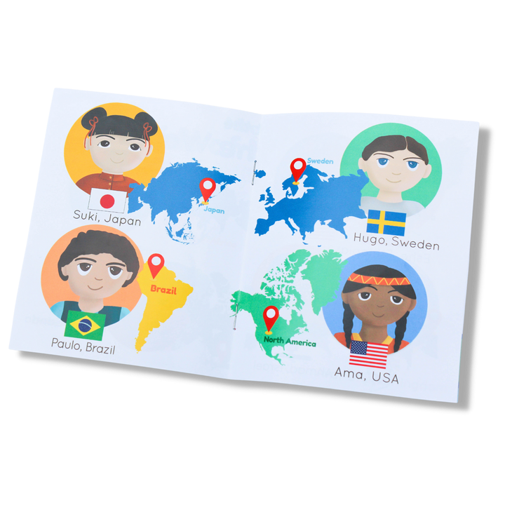 Kids for Culture Kids of the World Memory Match Game – Destination Baby ...