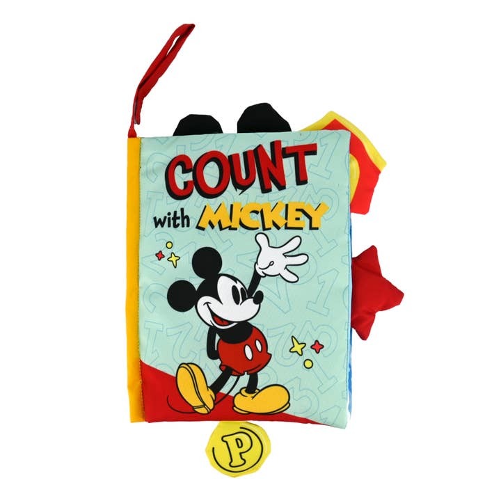 Kids Preferred Disney Mickey Mouse Count with Mickey Soft Book ...