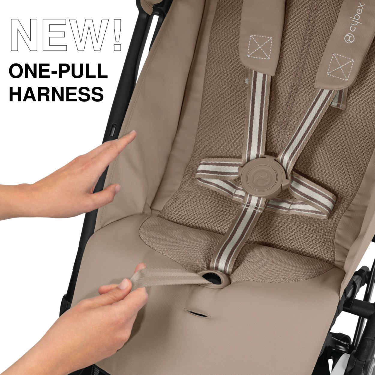 Cybex Libelle 2 Ultra-Compact Lightweight Travel Stroller - Almond ...