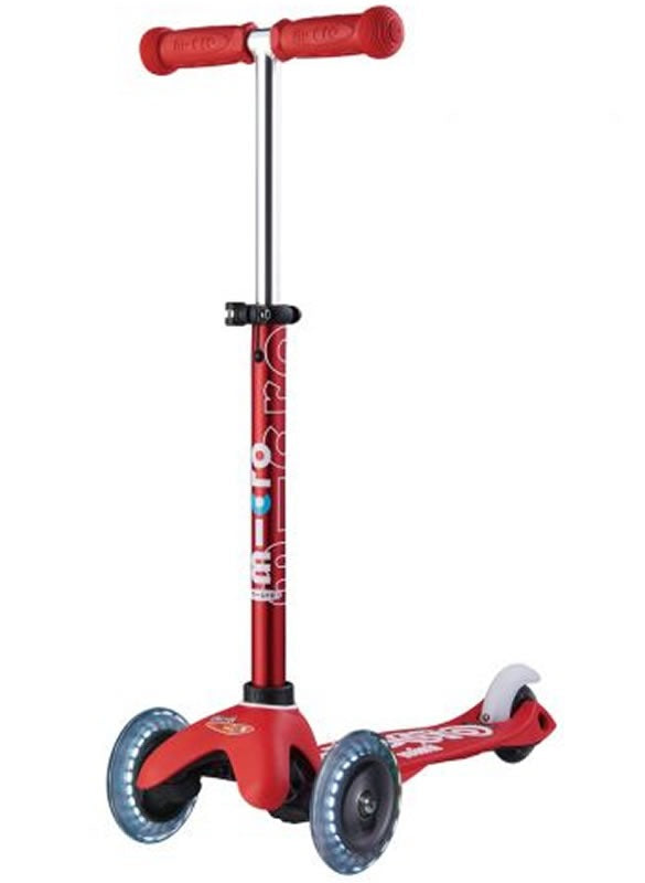 Micro Kickboard Mini Deluxe LED - Red – Destination Baby & Kids