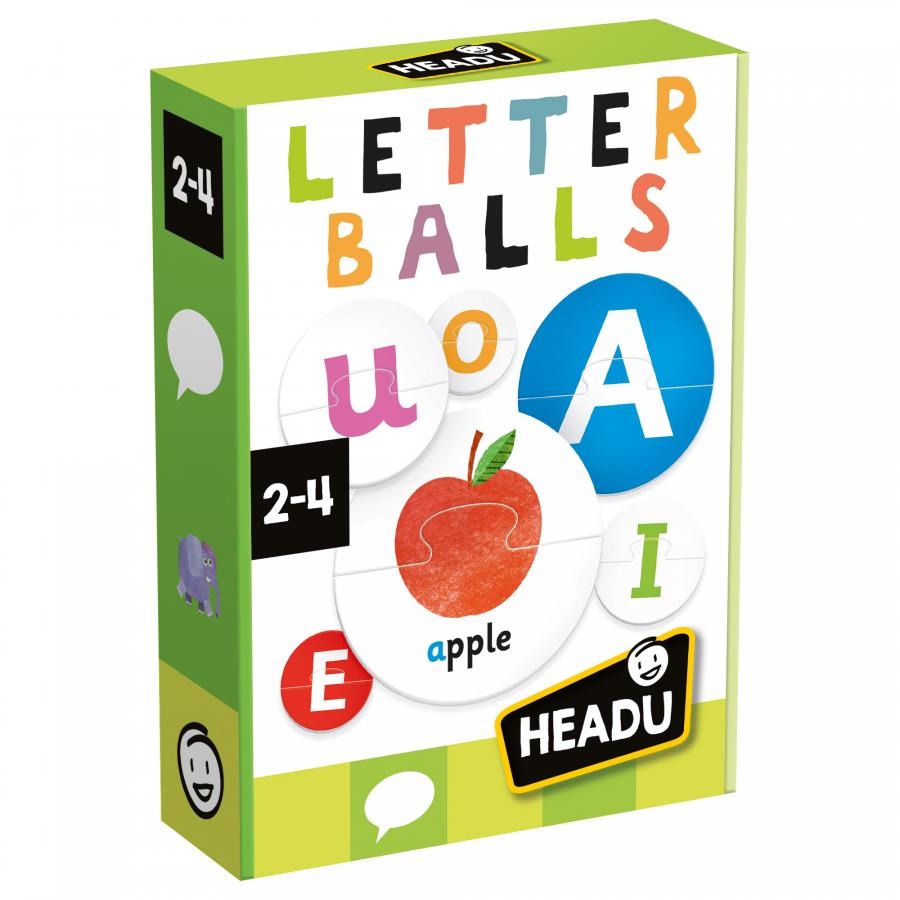 Headu Letter Balls – Destination Baby & Kids