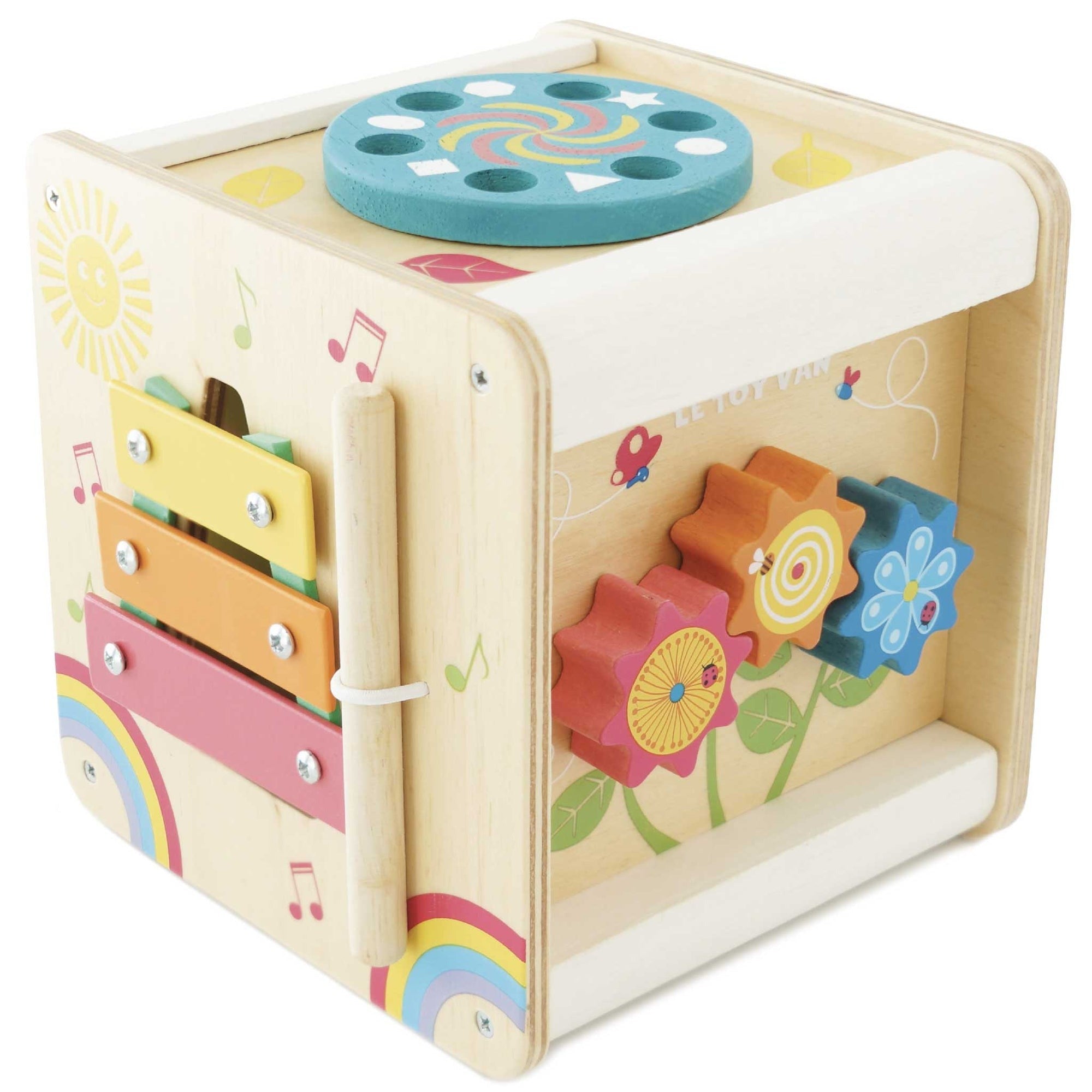 Le Toy Van Activity Wooden Cube – Destination Baby & Kids