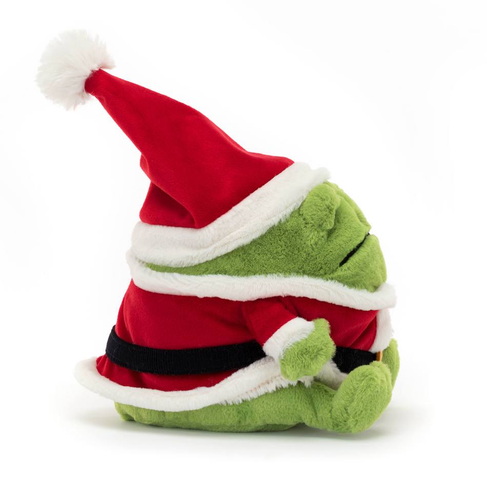 Jellycat Santa Ricky Rain Frog – Destination Baby & Kids