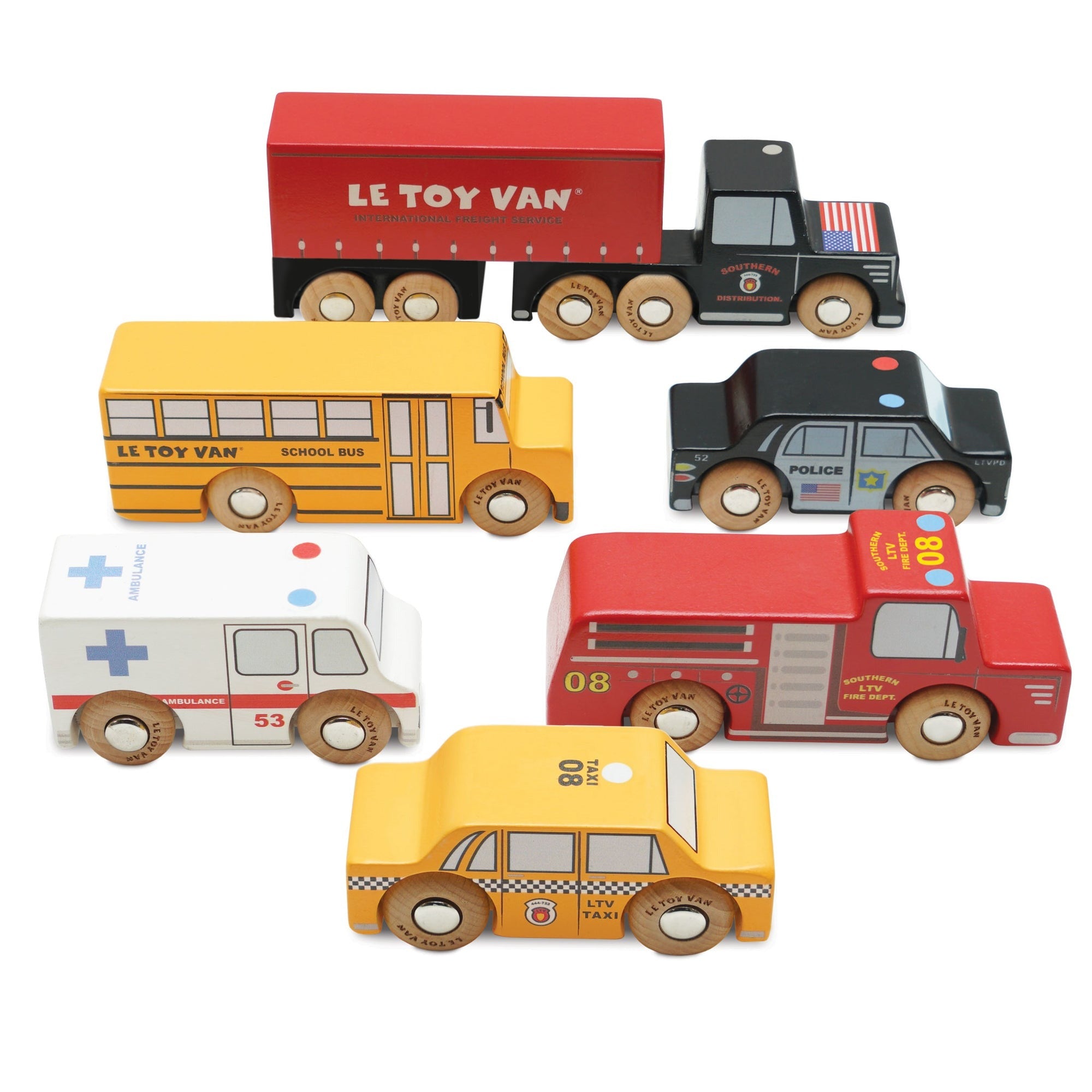 Le Toy Van New York Toy Car Set – Destination Baby & Kids