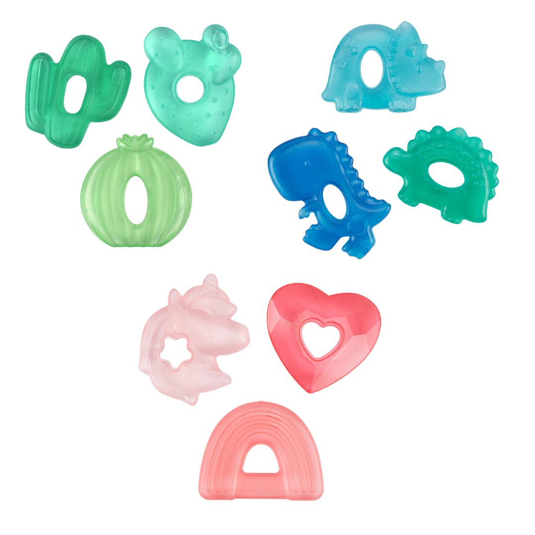 Itzy Ritzy Cutie Coolers™ Water Filled Teethers (3-pack) - Dino ...