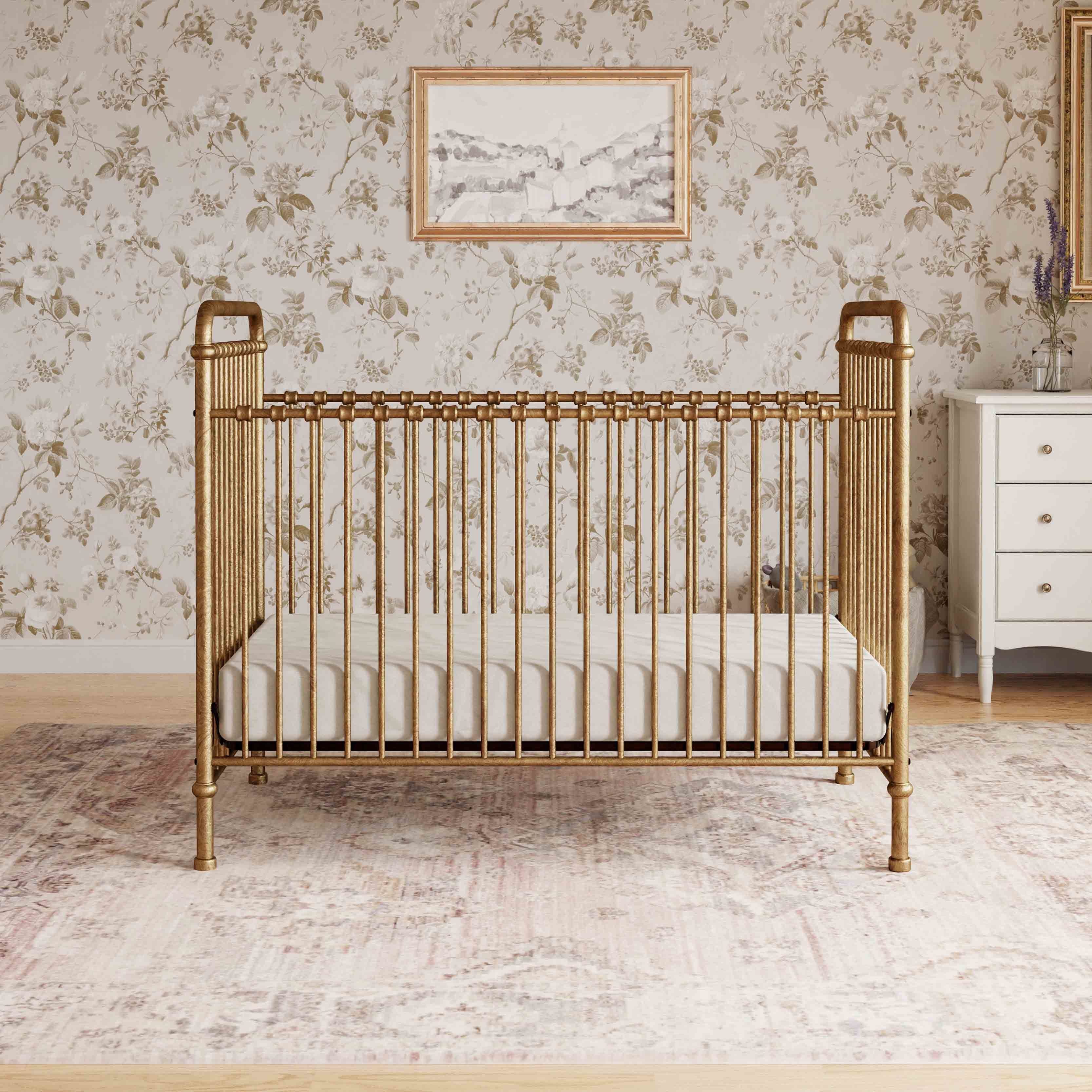 Namesake Namesake Abigail 3-in-1 Convertible Crib - Vintage Gold ...