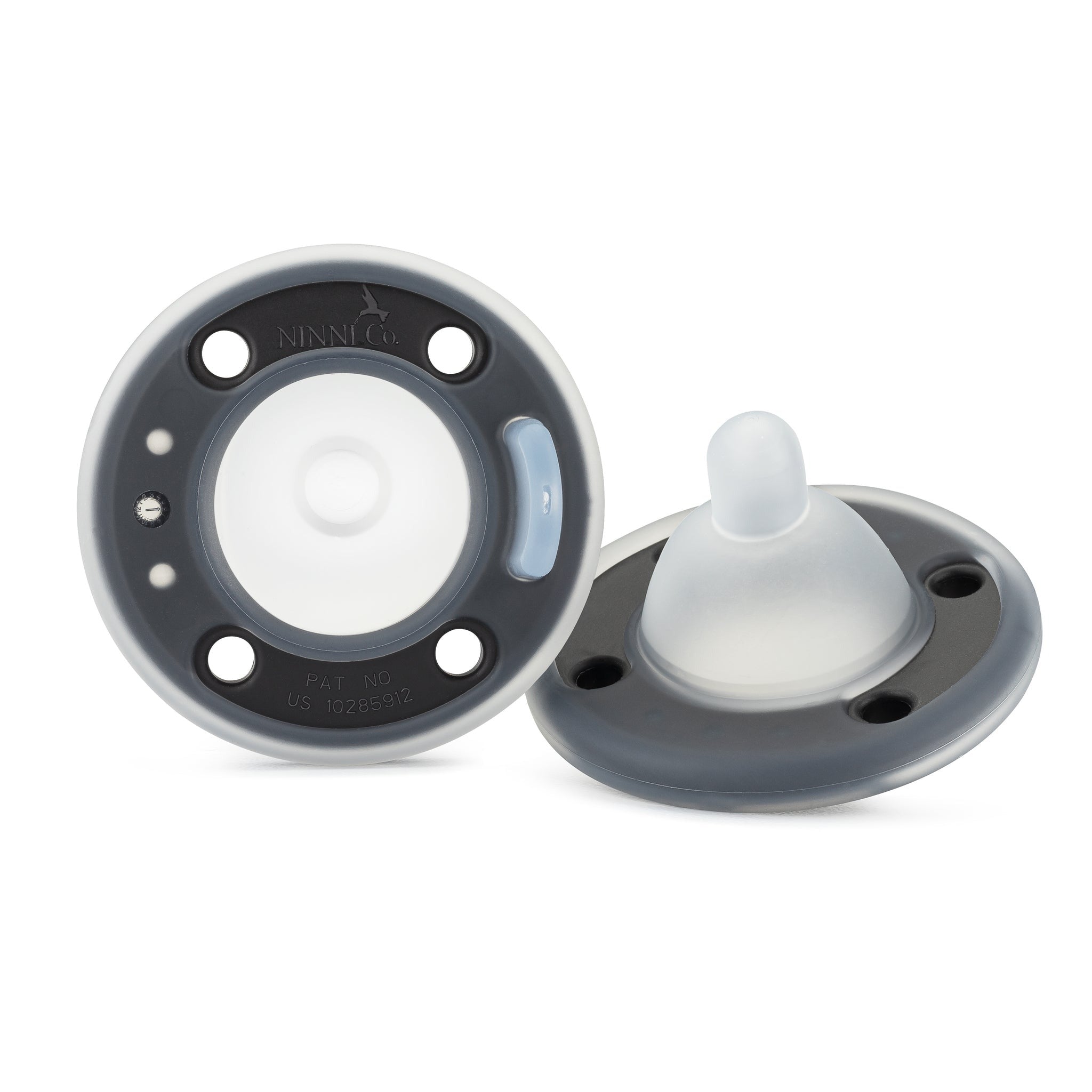 Ninni Pacifier 2-Pack - Onyx – Destination Baby & Kids