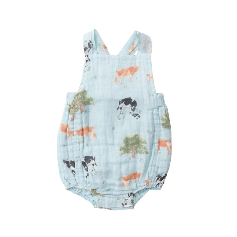 Angel Dear Cows / Blue Sunsuit - 0-3 Months – Destination Baby & Kids