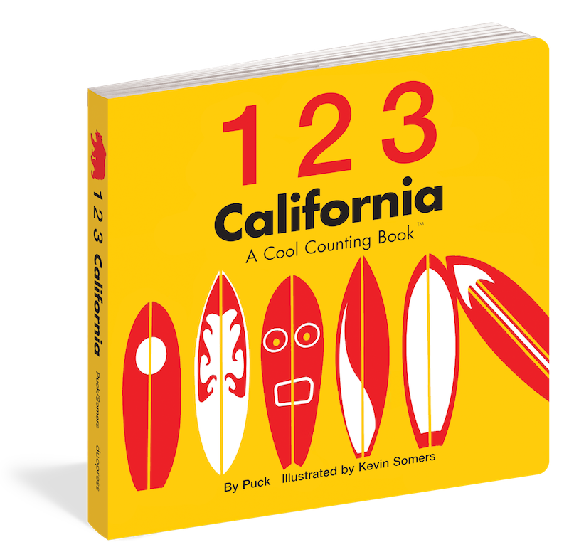 Workman Publishing 123 California Board Book – Destination Baby & Kids