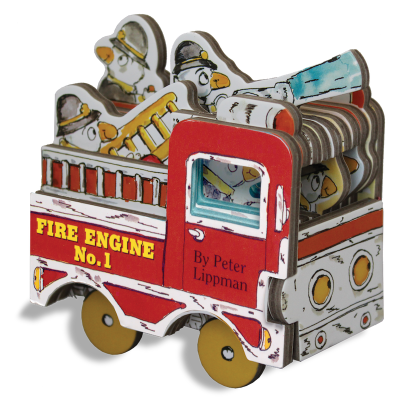 Workman Publishing Mini Wheels: Mini Fire Engine – Destination Baby & Kids