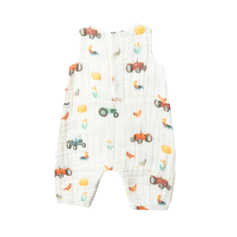 Angel Dear Tractors Romper - 6-12 Months – Destination Baby & Kids