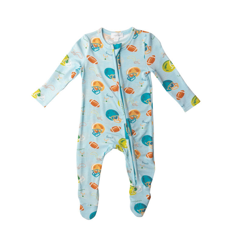 Angel Dear Football 2 Way Zipper Footie - 0-3 Months – Destination Baby ...