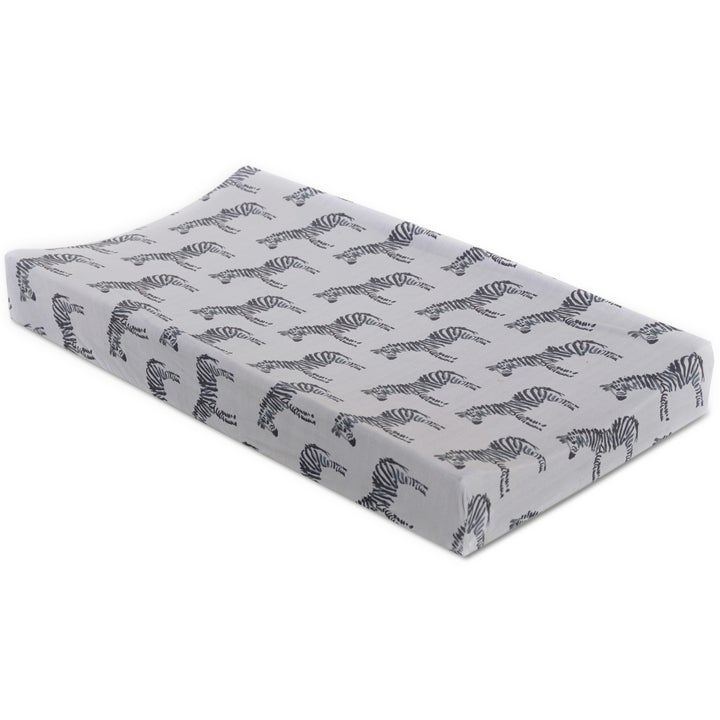 Oilo Zebra Jersey Changing Pad Cover – Destination Baby & Kids