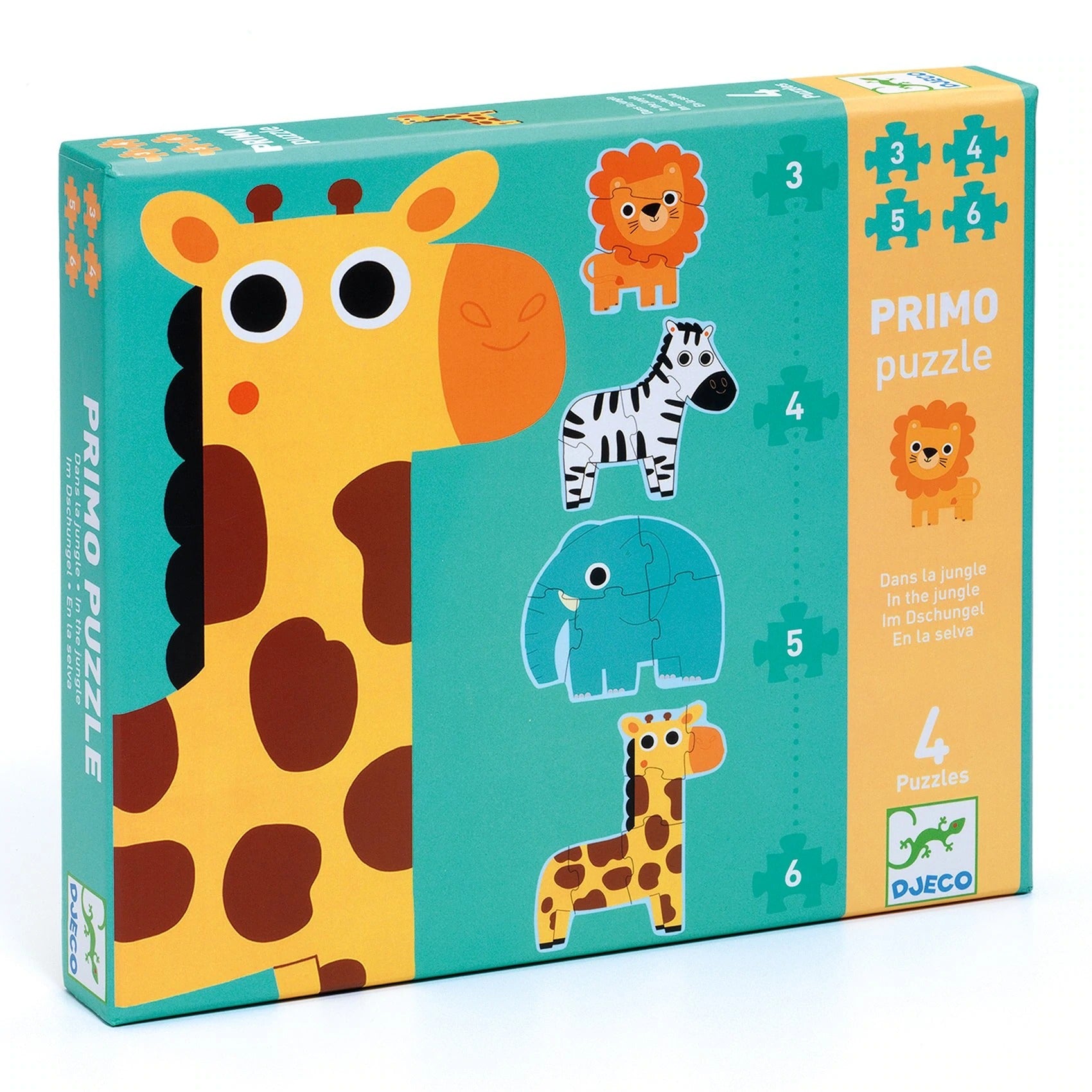 Djeco In The Jungle Progressive Jigsaw Puzzles – Destination Baby & Kids