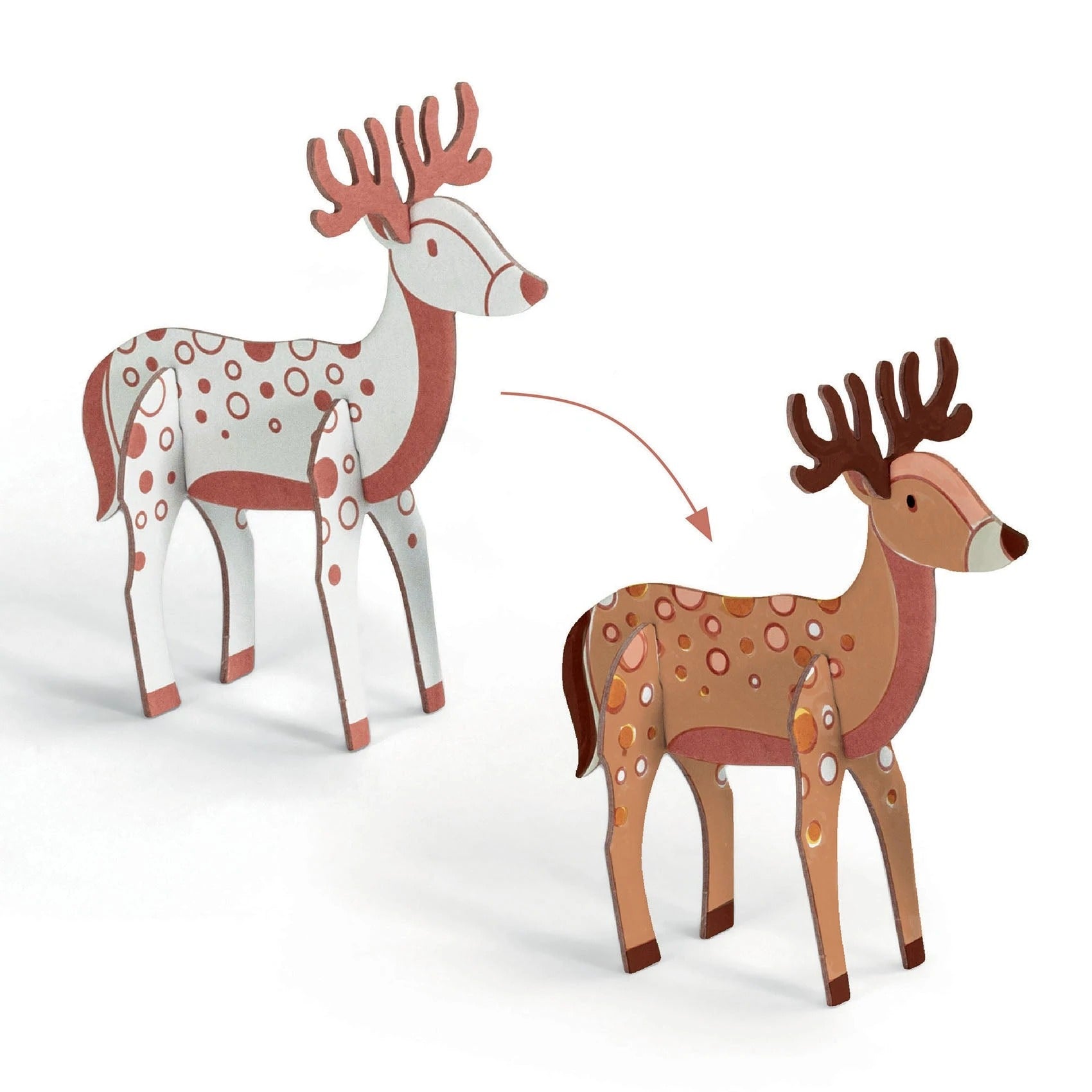 Djeco Wood DIY Color Assemble Play Craft Kit – Destination Baby & Kids