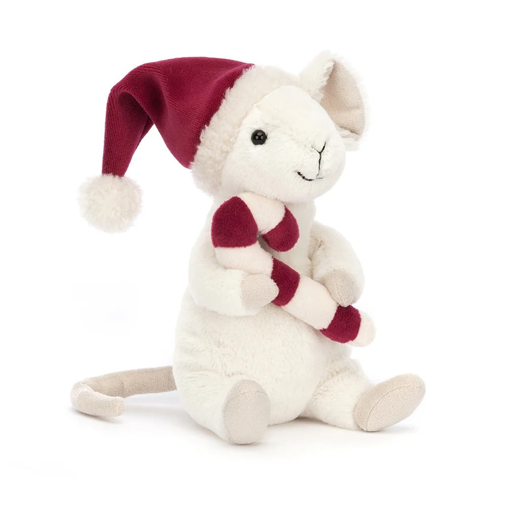 Jellycat Merry Mouse Candy Cane – Destination Baby & Kids