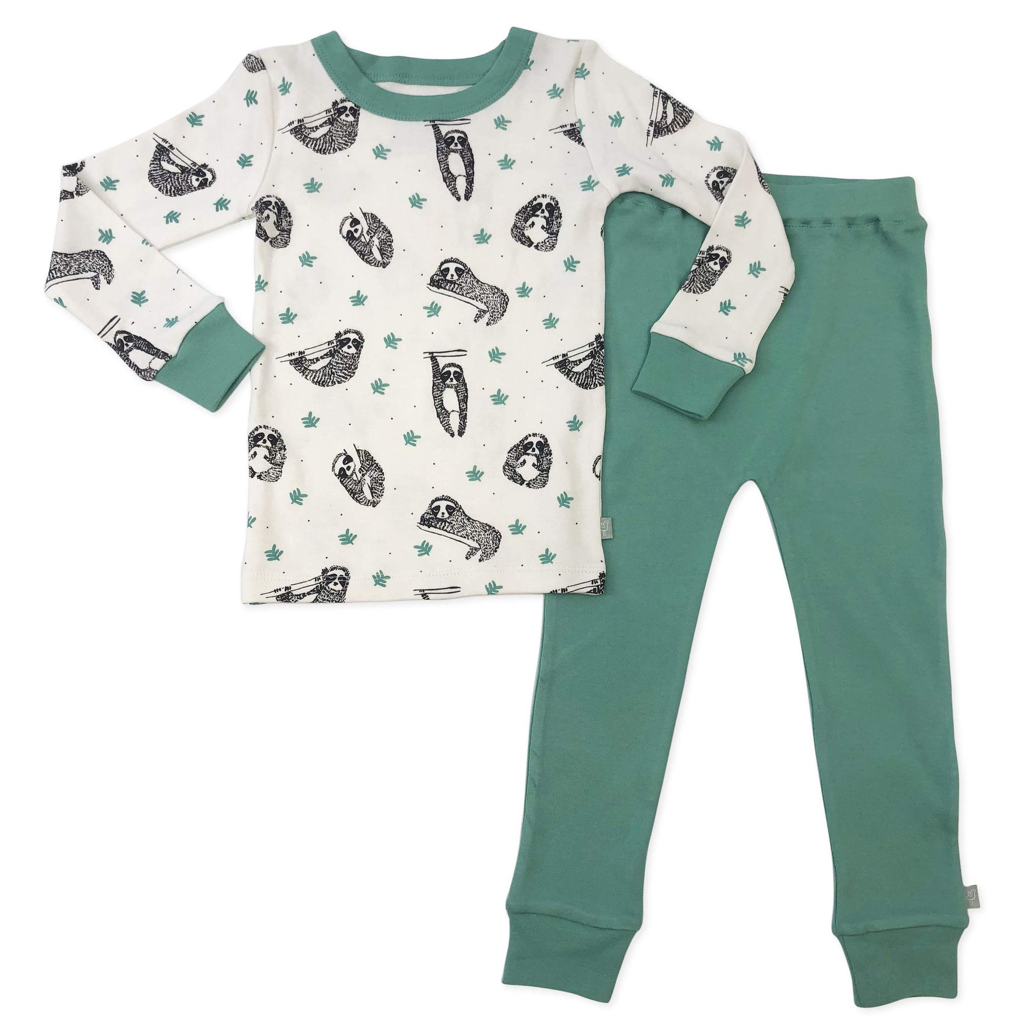 Finn + Emma Finn + Emma Sloth Toddler Pajamas - 18-24 Months ...