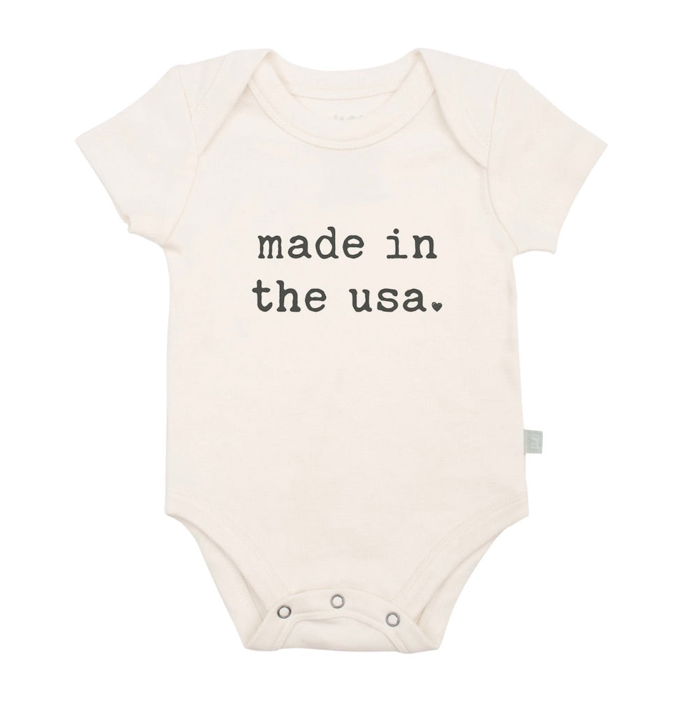 Finn + Emma Finn + Emma Made In The USA Bodysuit - 6-9 Months ...