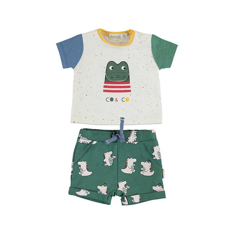 Mayoral Newborn Boy Short Set - Multicolor - 4-6 Months – Destination ...