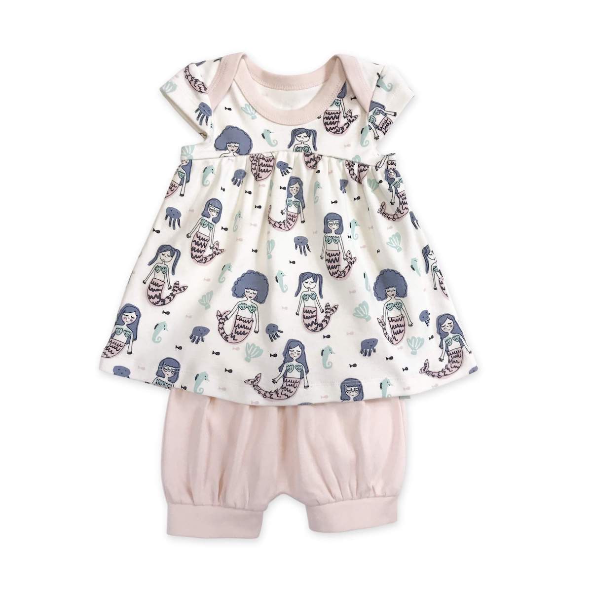 Finn + Emma Finn + Emma Mermaids Dress + Bloomer in 9-12 Months ...