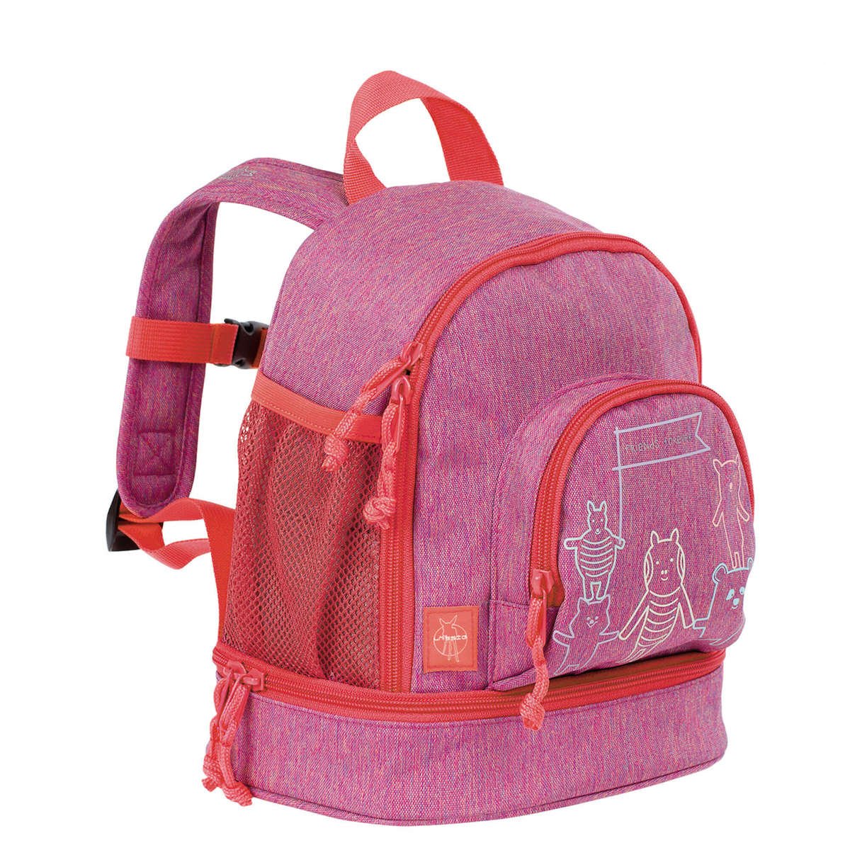 Lassig Lassig About Friends Mini Backpack - Pink – Destination Baby & Kids