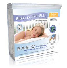 Protect A Bed Protect-A-Bed Basic Twin Size Waterproof Protector ...