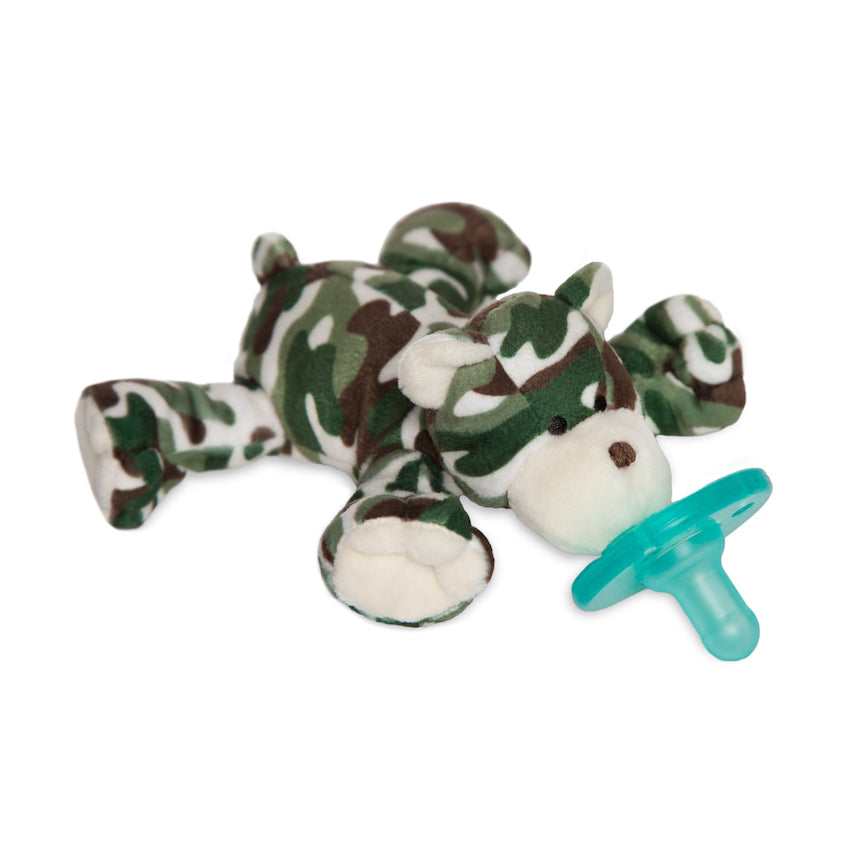 WubbaNub Camo Bear Infant Pacifier – Destination Baby & Kids